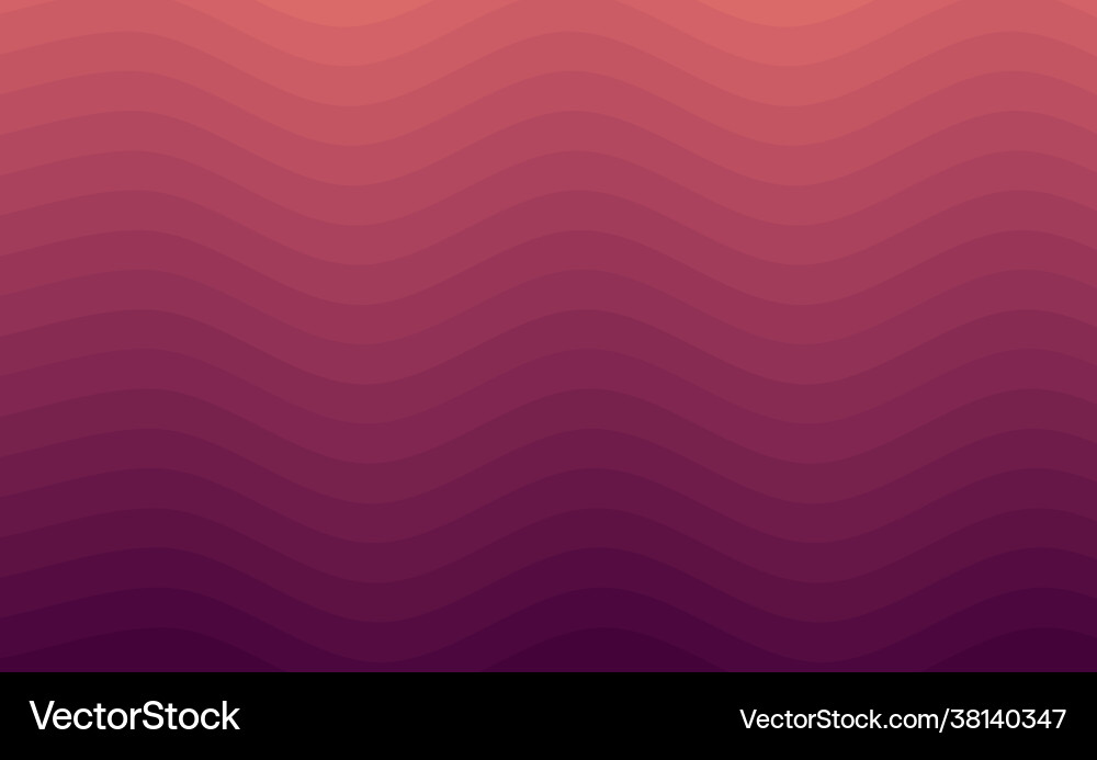 Gradation wave wallpaper background Royalty Free Vector