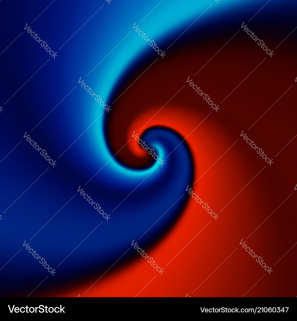 Red and blue swirl background Royalty Free Vector Image