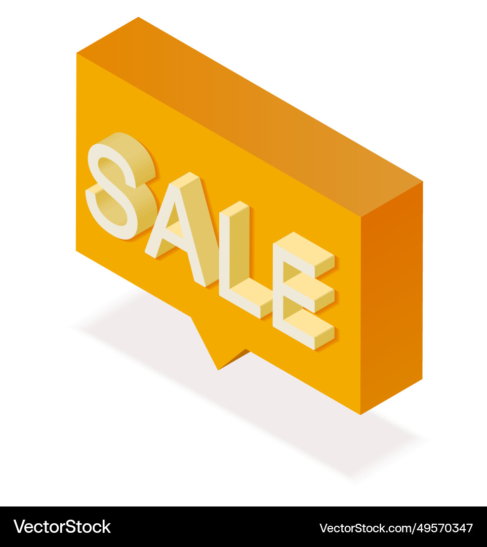 Sale sign Royalty Free Vector Image - VectorStock