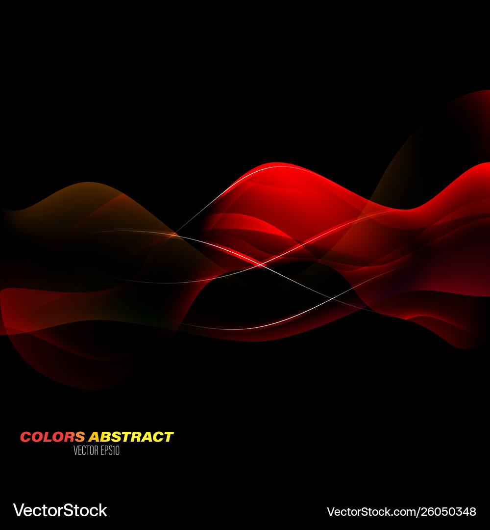 Red colors motion scene Royalty Free Vector Image