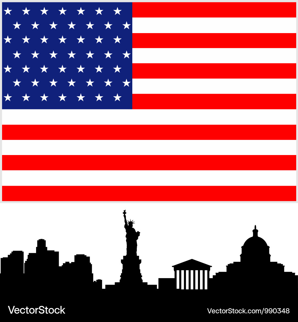 United states Royalty Free Vector Image - VectorStock
