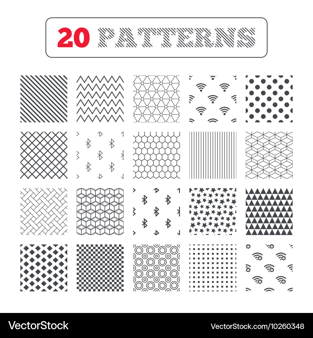 Wifi and bluetooth icon wireless mobile network Vector Image