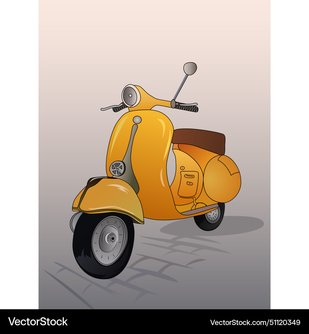 Classic motorcycle Royalty Free Vector Image - VectorStock