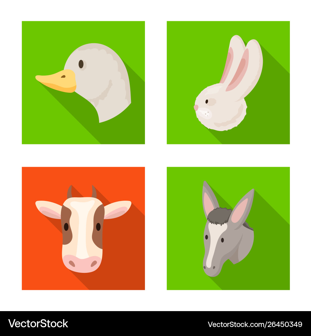 Design agriculture and breeding sign Royalty Free Vector