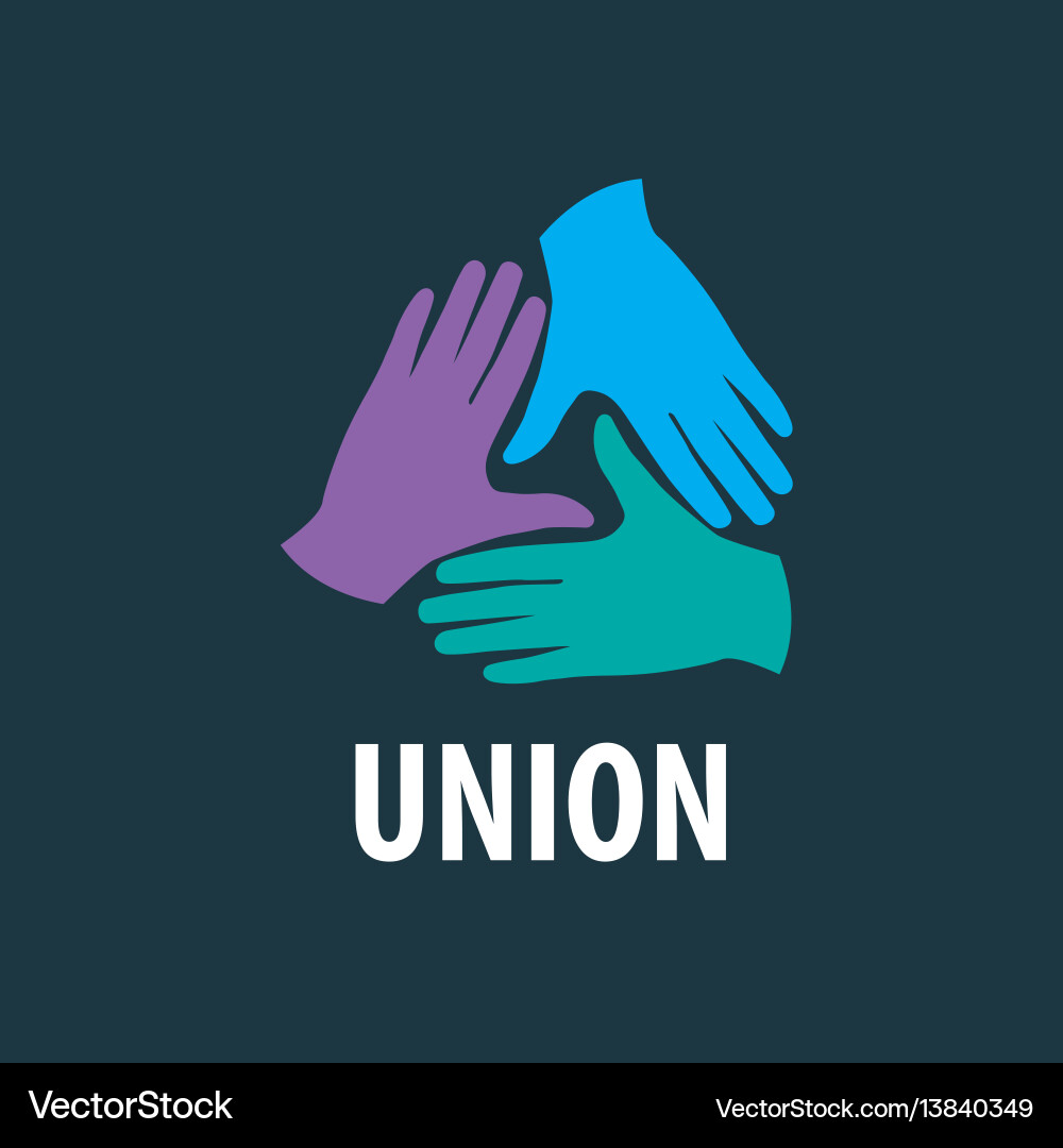 Logo handshake Royalty Free Vector Image - VectorStock