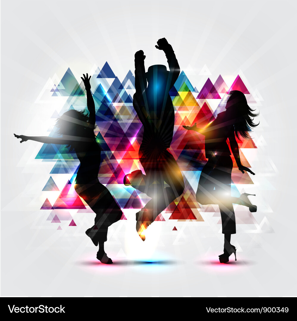 Party people Royalty Free Vector Image - VectorStock