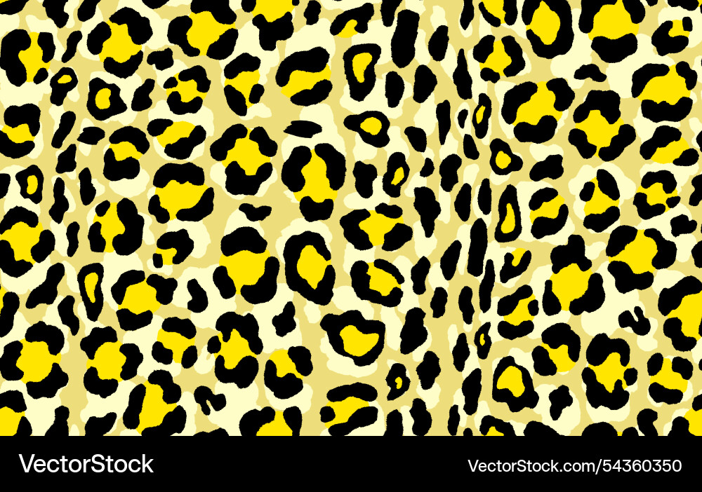 Abstract modern leopard seamless pattern animals Vector Image