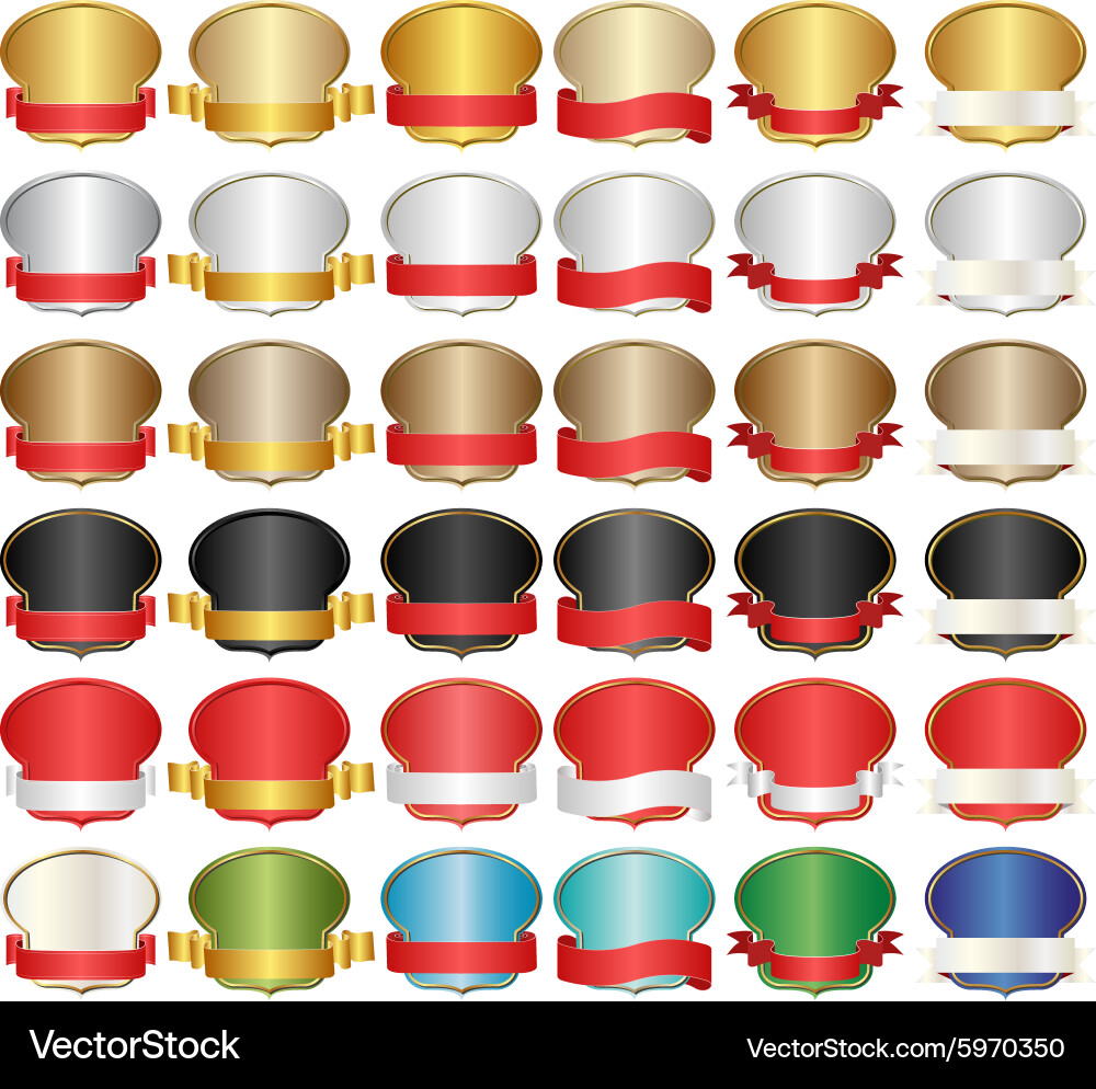 Labels Royalty Free Vector Image - VectorStock