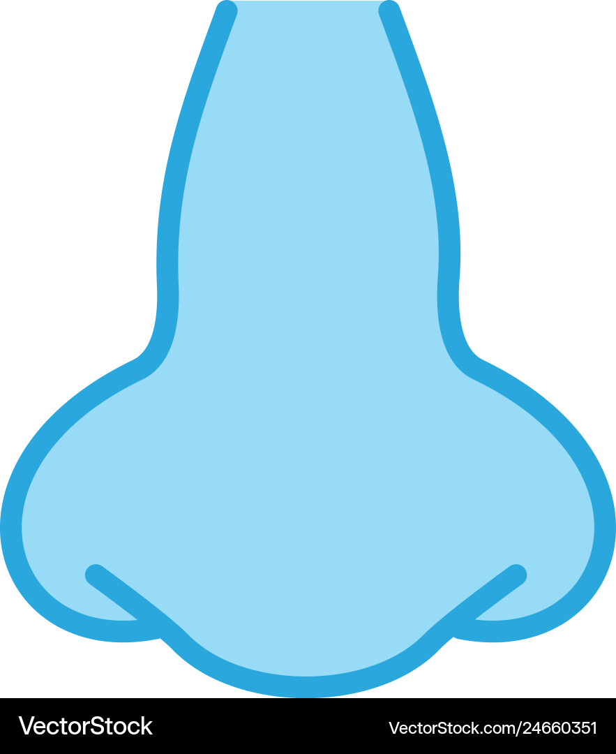 Nose icon Royalty Free Vector Image - VectorStock