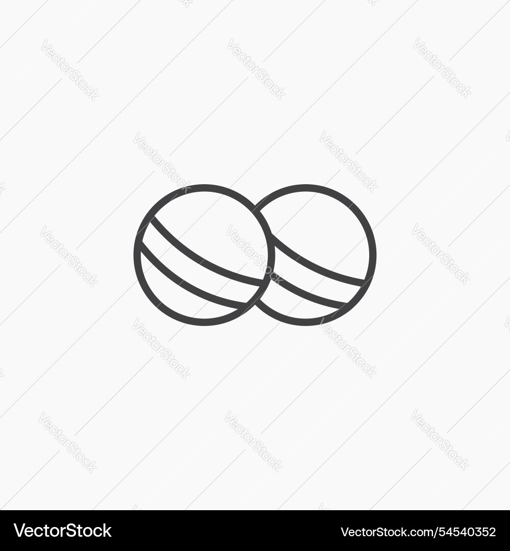 Bath salts bomb icon Royalty Free Vector Image
