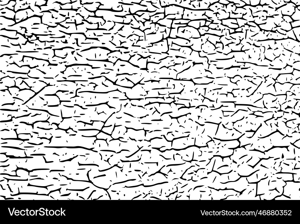 Cracks overlay texture Royalty Free Vector Image