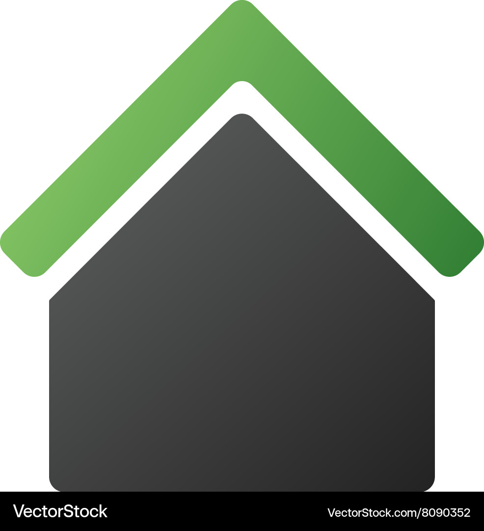 Home gradient icon Royalty Free Vector Image - VectorStock