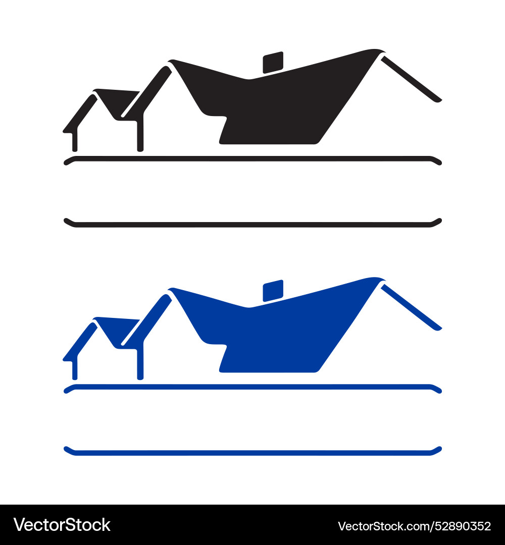 House logo background text holder Royalty Free Vector Image