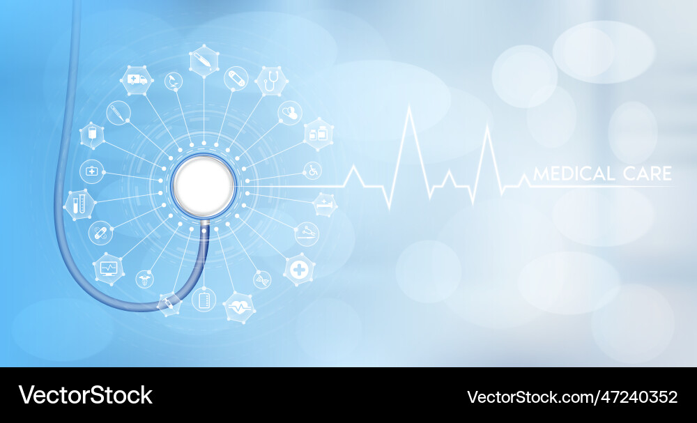 Medical examination diagnostic Royalty Free Vector Image