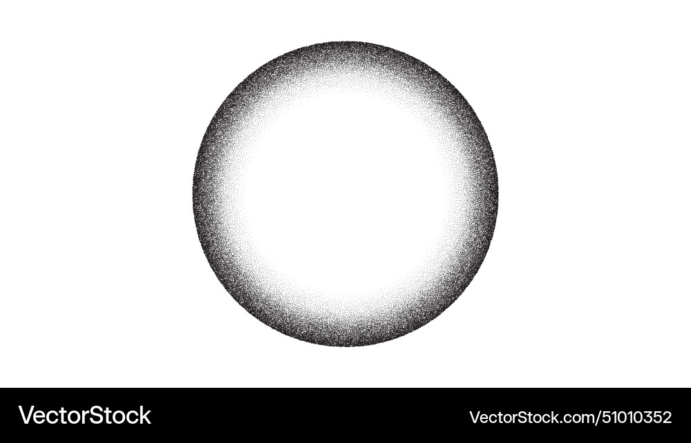 Noise Circle Texture Royalty Free Vector Image