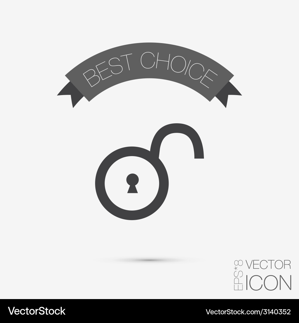 Padlock Royalty Free Vector Image - VectorStock