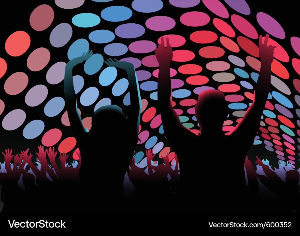 Rave Party Royalty Free Vector Image - VectorStock
