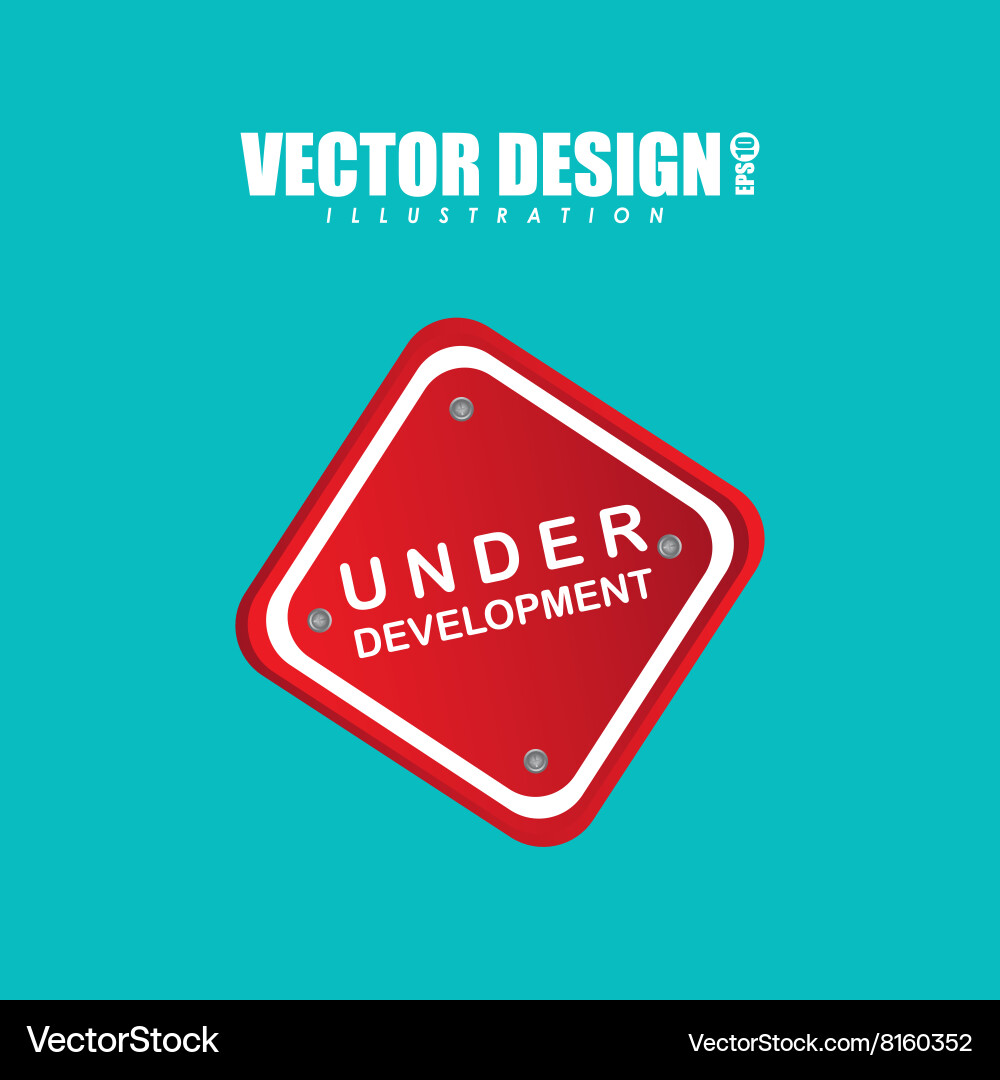 Under construction design Royalty Free Vector Image