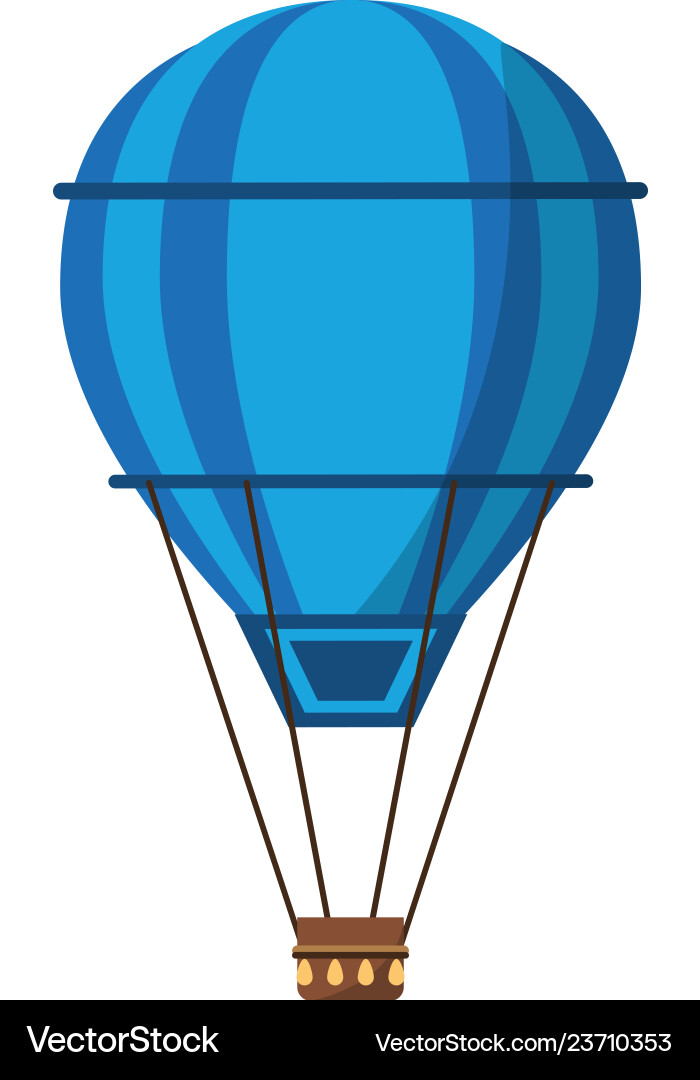 Hot air balloon Royalty Free Vector Image - VectorStock