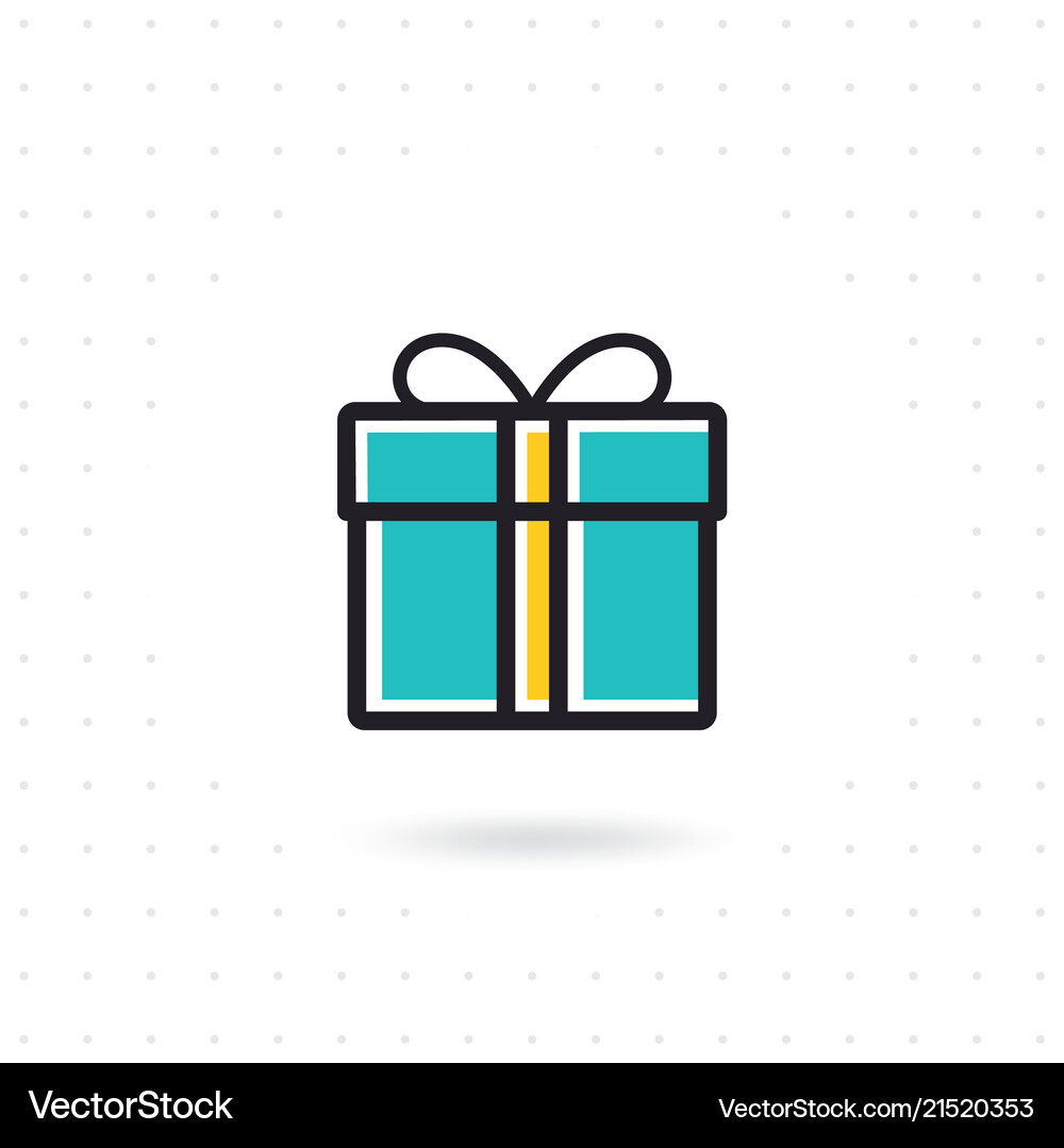 Present icon Royalty Free Vector Image - VectorStock