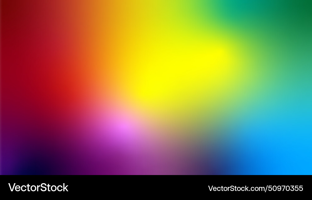 Blurred bright background with colorful gradient Vector Image