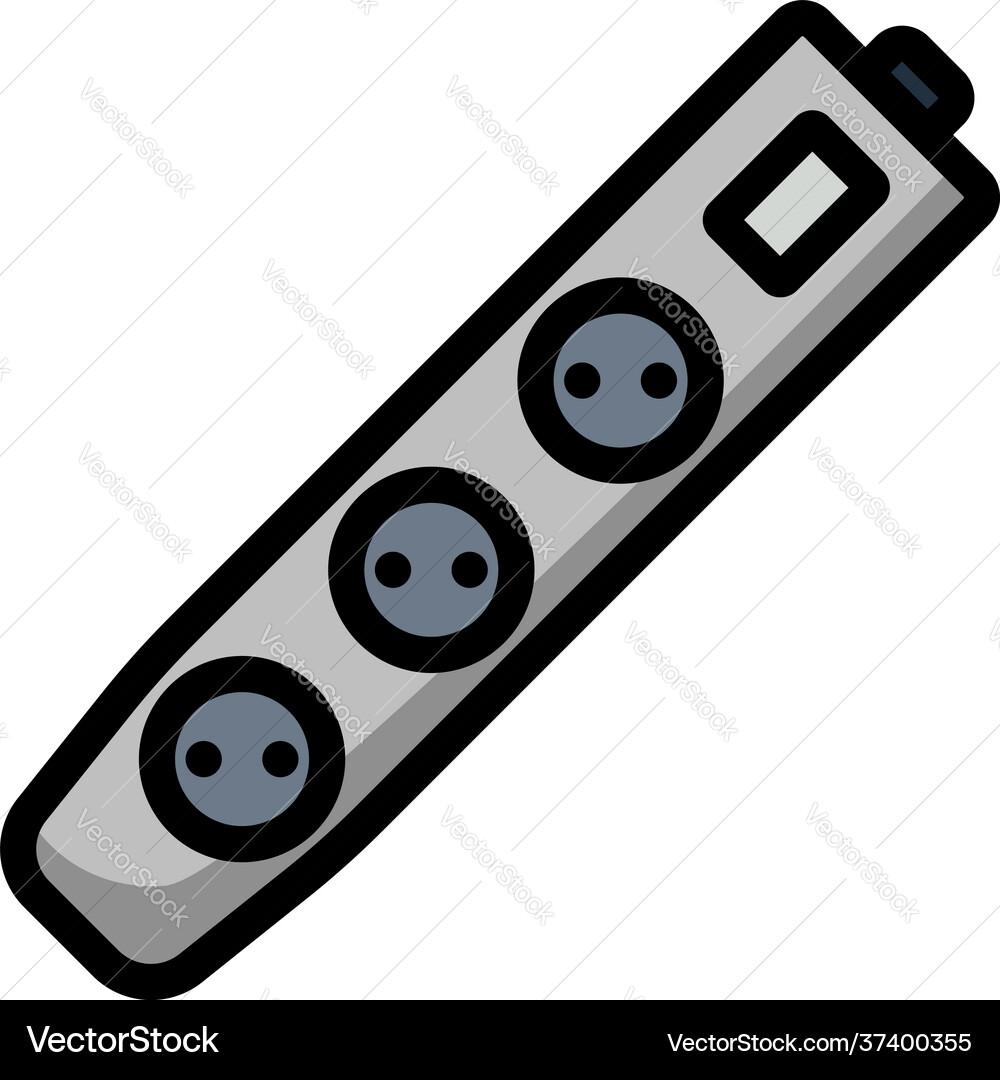 Electric extension icon Royalty Free Vector Image