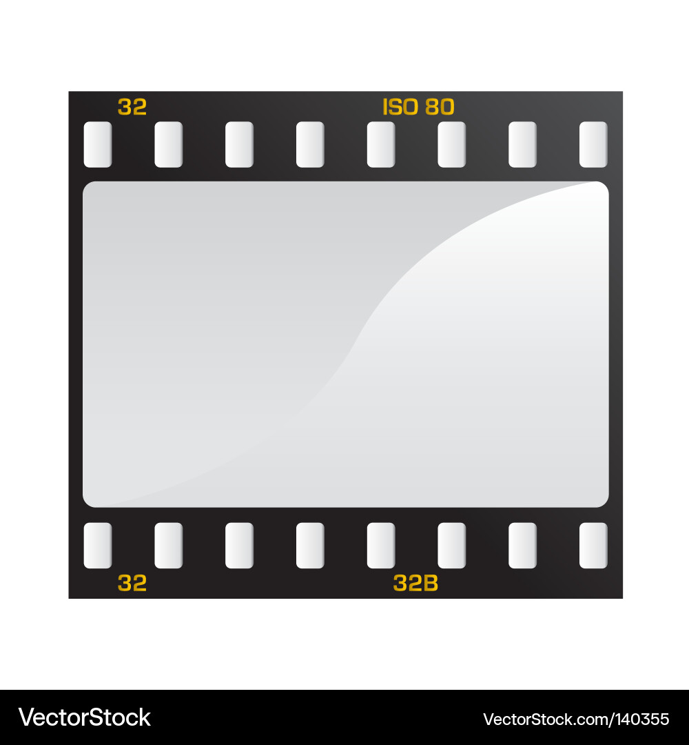 Photo and video film Royalty Free Vector Image