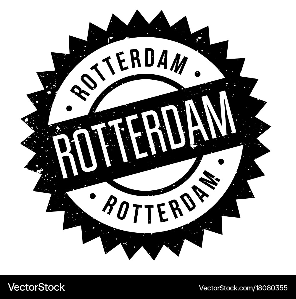 Rotterdam rubber stamp Royalty Free Vector Image