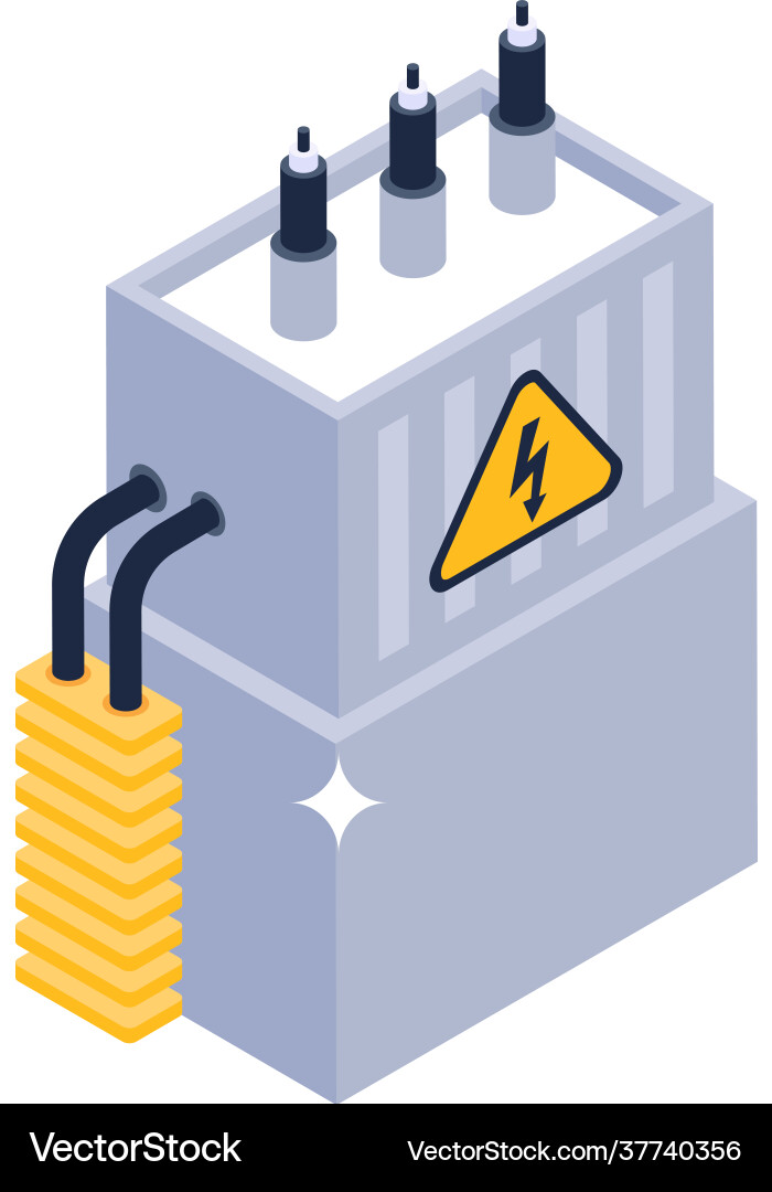 Power converter Royalty Free Vector Image - VectorStock