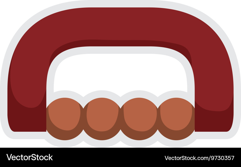 Massage machine icon spa center design Royalty Free Vector