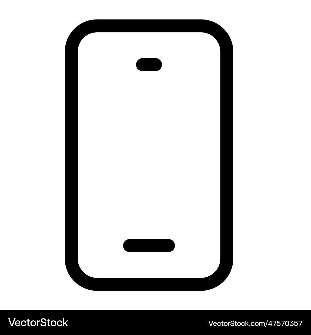 Mobile phone an electronic gadget with versatile Vector Image