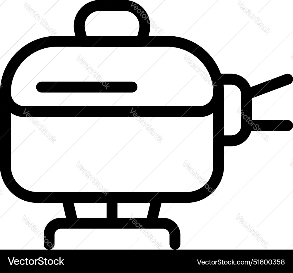 Professional video camera is recording live event Vector Image