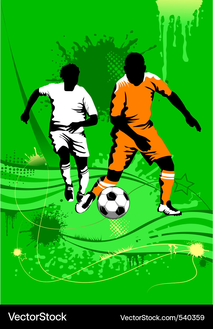 Soccer poster Royalty Free Vector Image - VectorStock