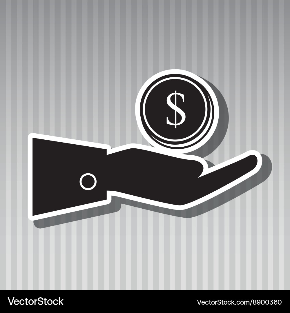 Money concept design Royalty Free Vector Image