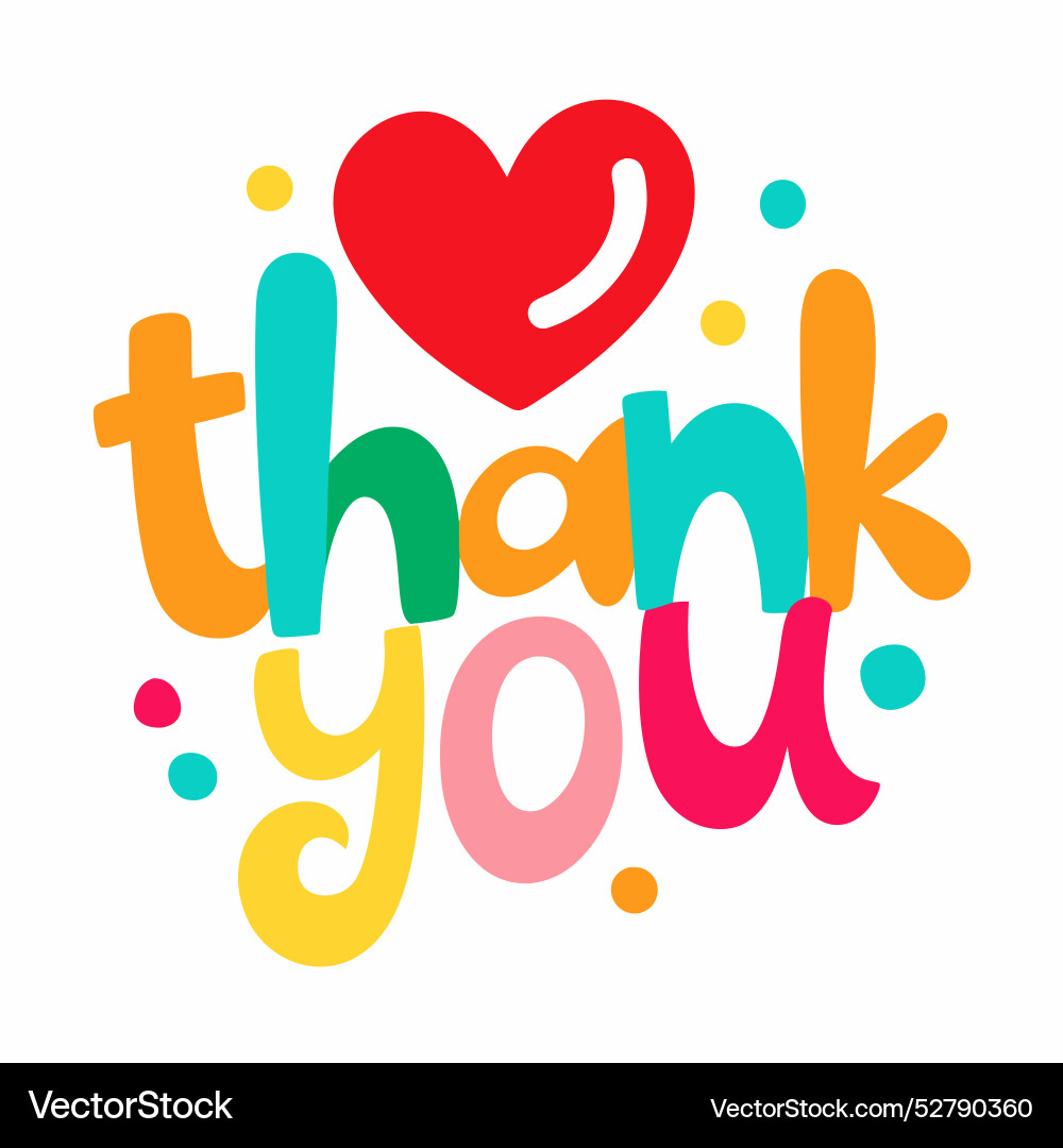 Typography t-shirt design editable thank you – Royalty-Free Vector ...