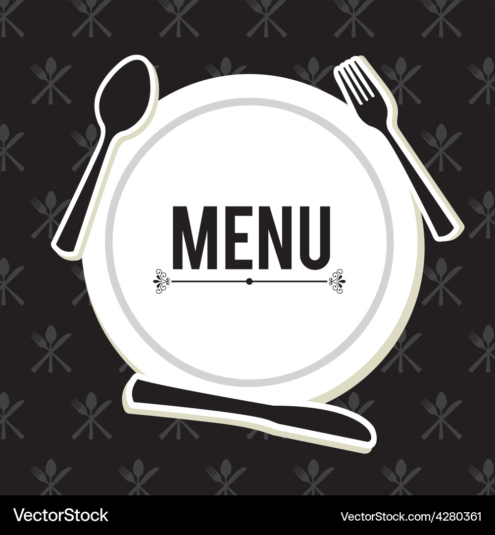 Restaurant menu Royalty Free Vector Image - VectorStock