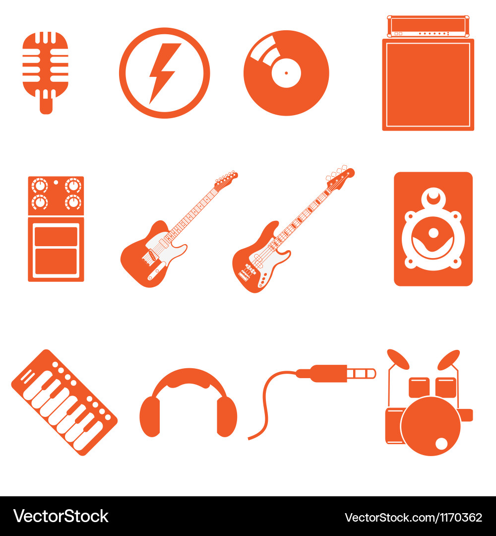 Band icon Royalty Free Vector Image - VectorStock