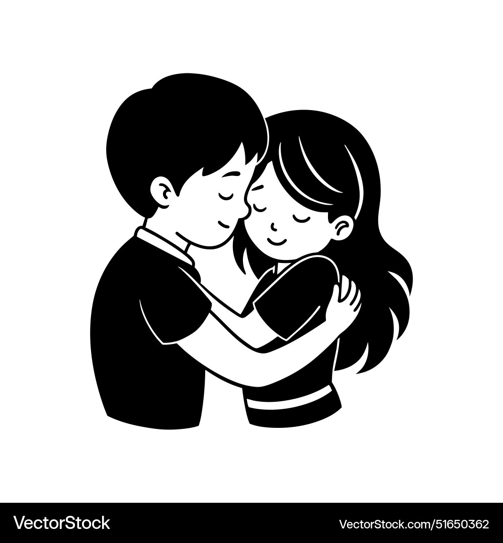 Couple photo Royalty Free Vector Image - VectorStock