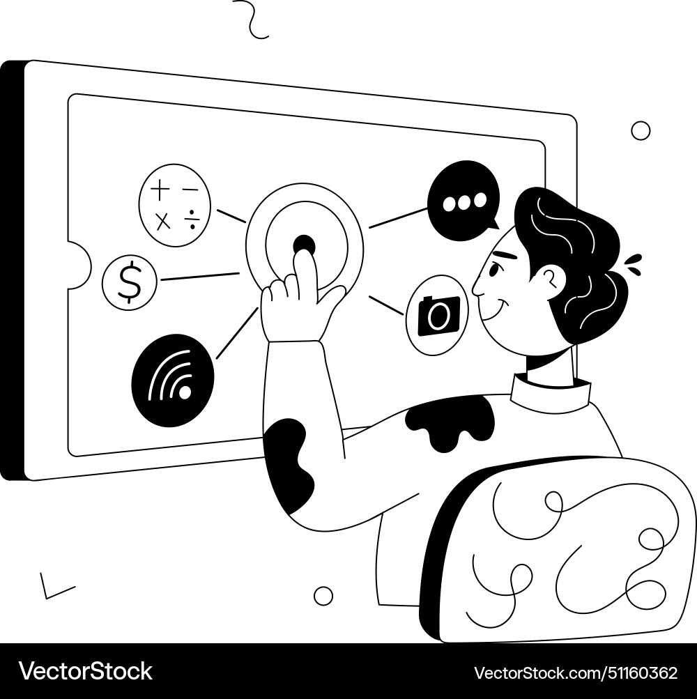Playing game Royalty Free Vector Image - VectorStock