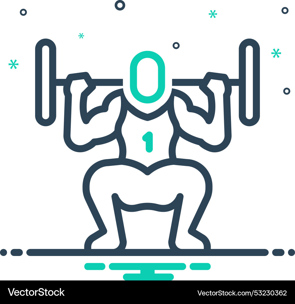 Squat Royalty Free Vector Image - VectorStock