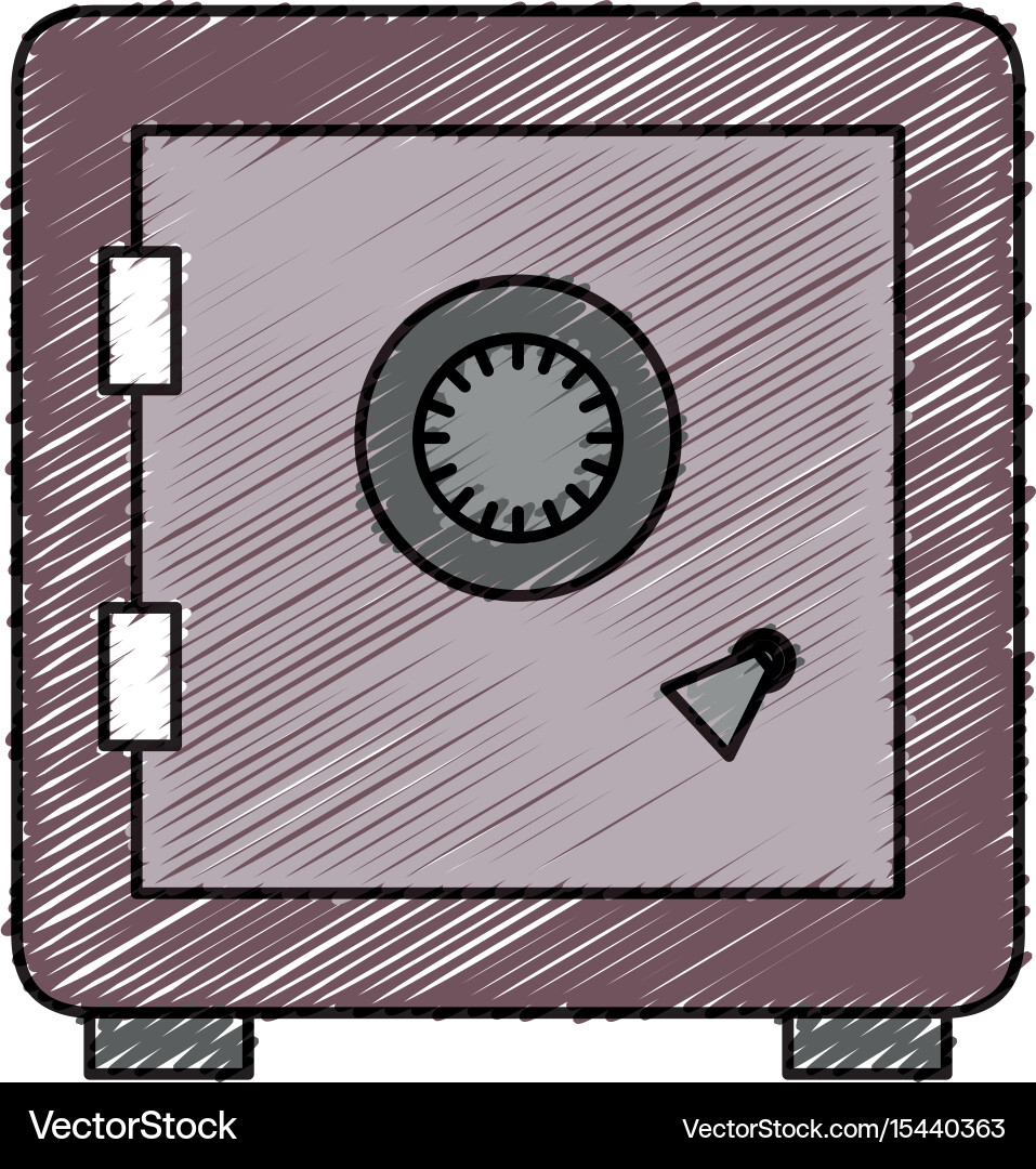 Safe important items Royalty Free Vector Image