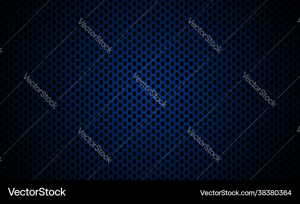 Dark blue metal texture steel background Vector Image