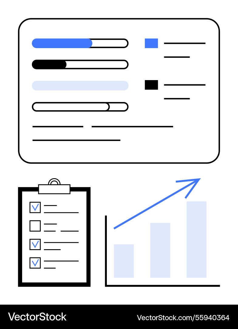 Progress Tracking mit Checklist-Diagramm und Daten