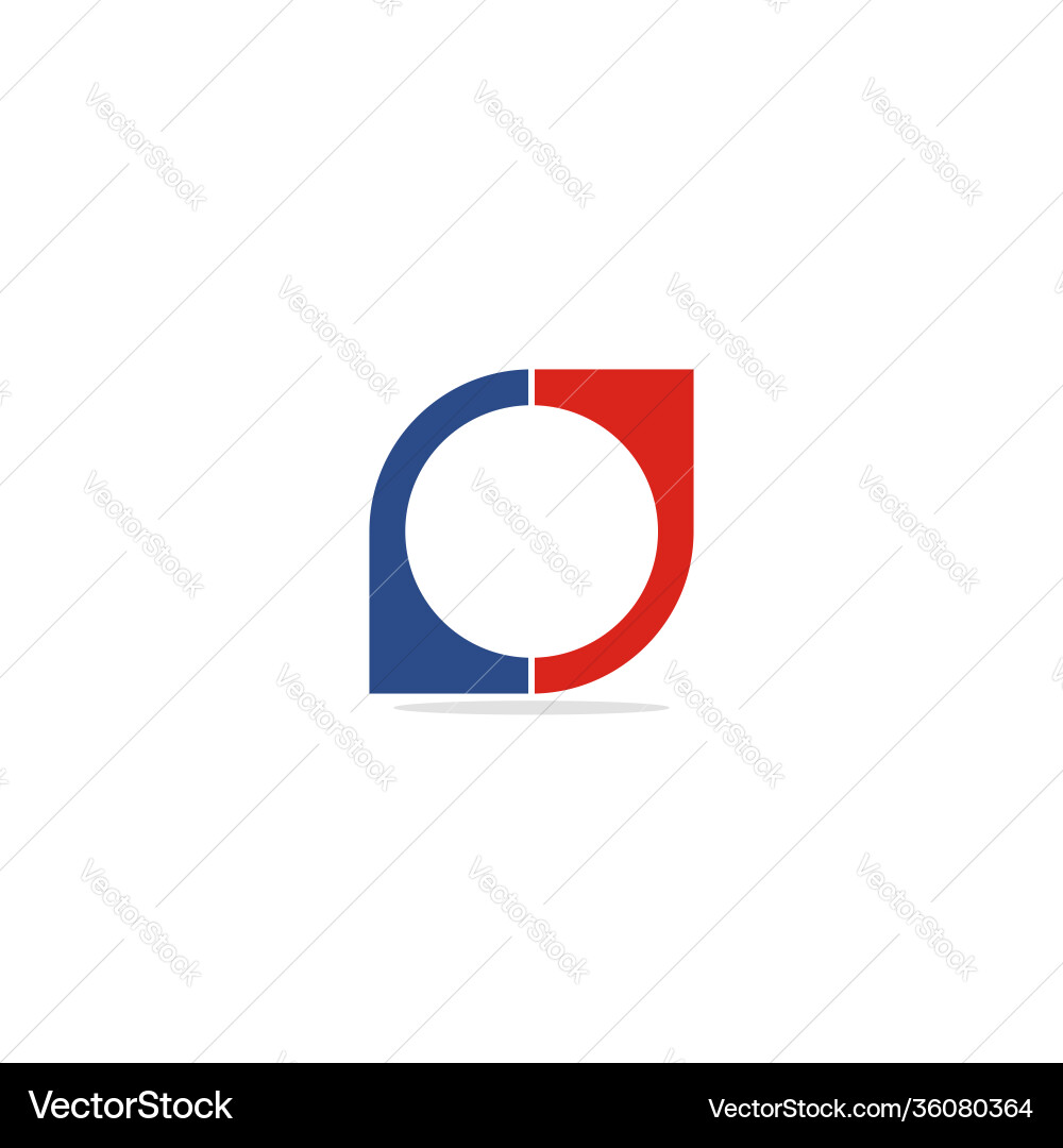 Round colored logo Royalty Free Vector Image - VectorStock