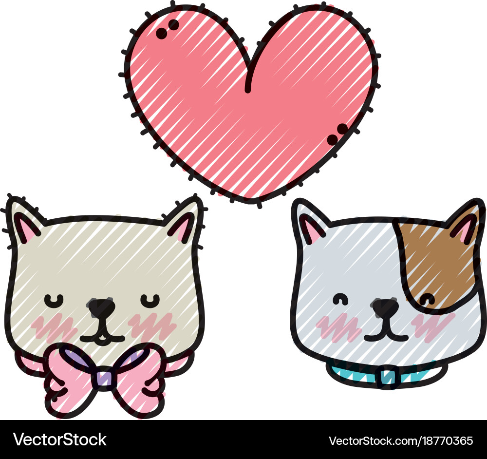 Isolated cat design Royalty Free Vector Image - VectorStock
