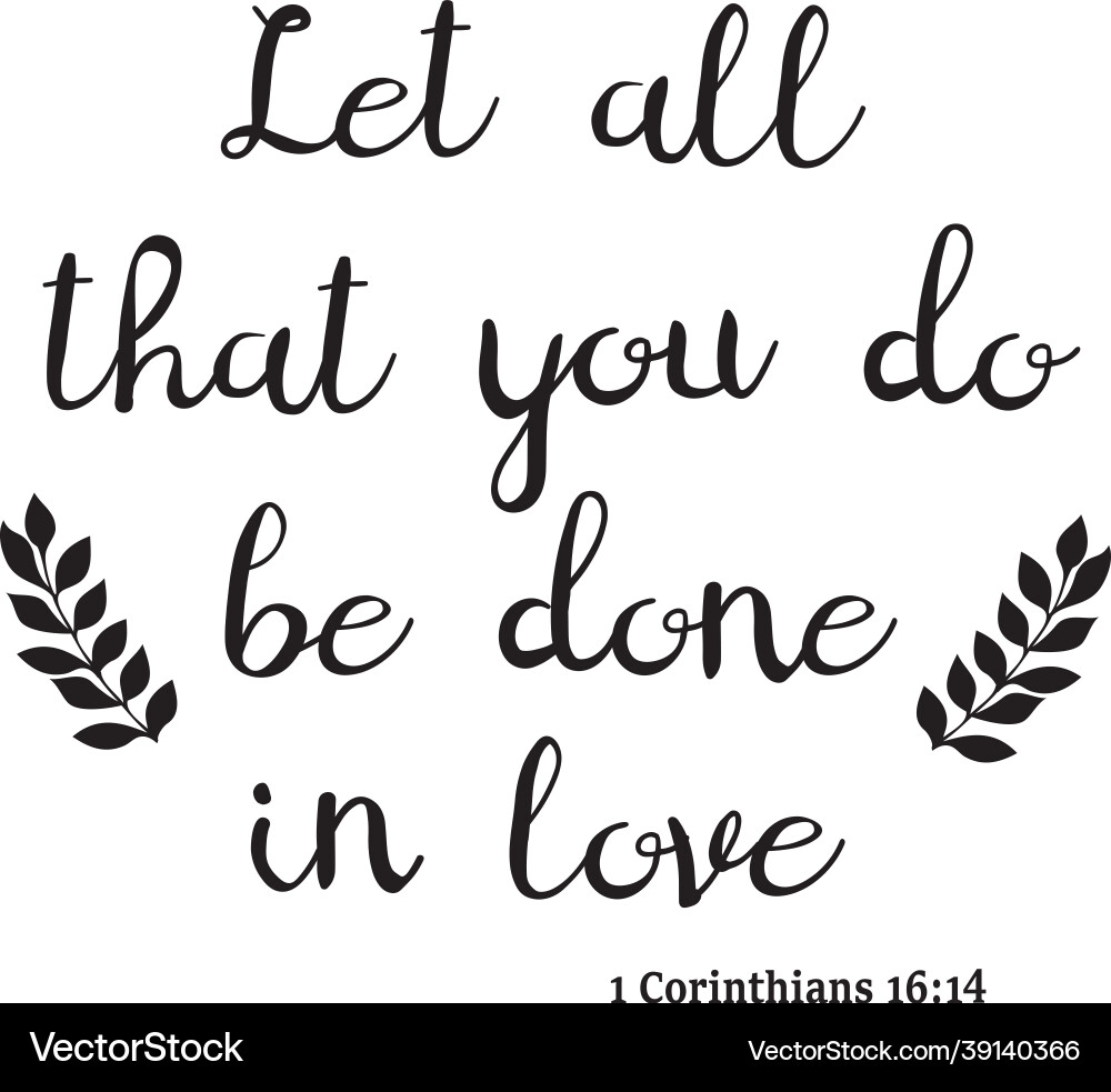 Bible verse Royalty Free Vector Image - VectorStock