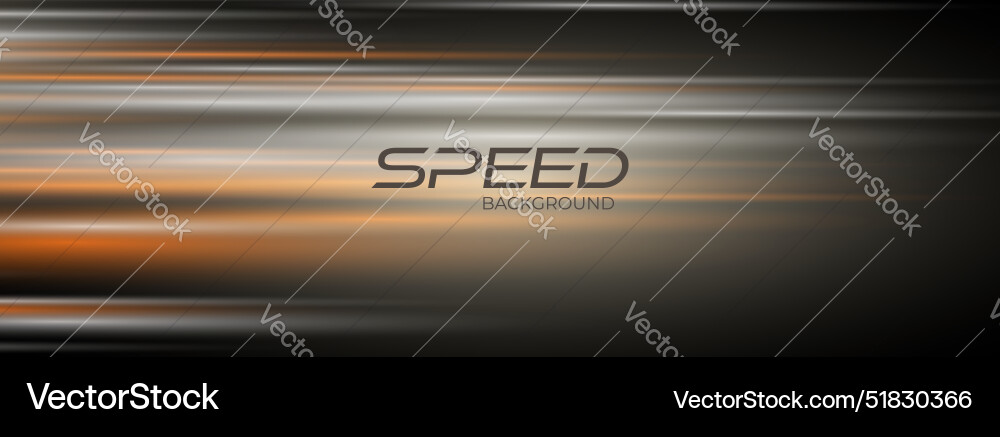 Orange and gray speed background black modern Vector Image