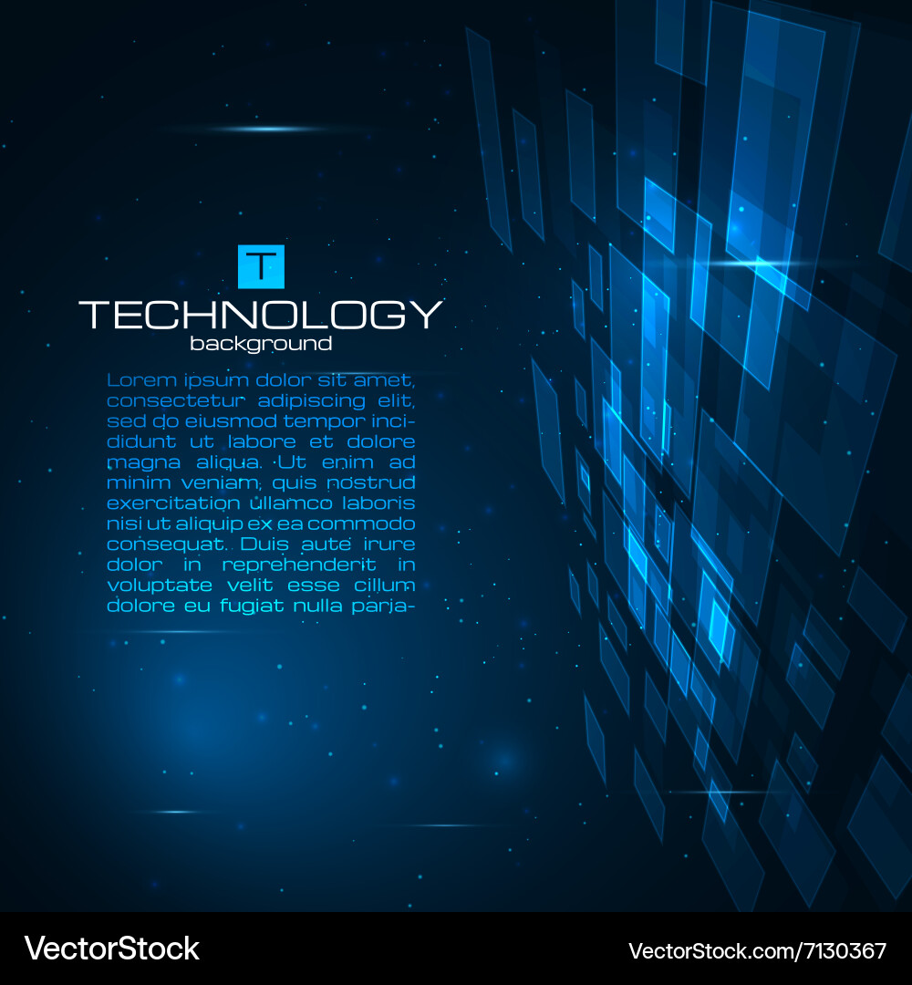 Futuristic digital background Royalty Free Vector Image