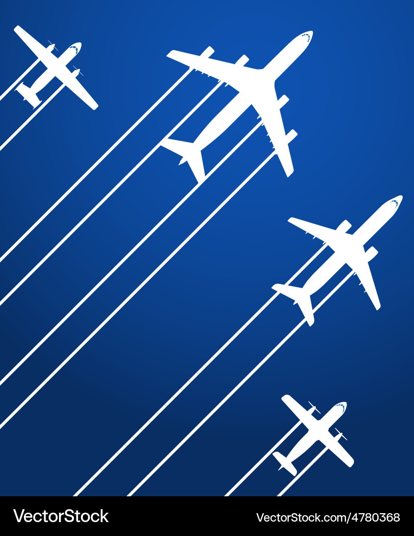 Aviation background Royalty Free Vector Image - VectorStock