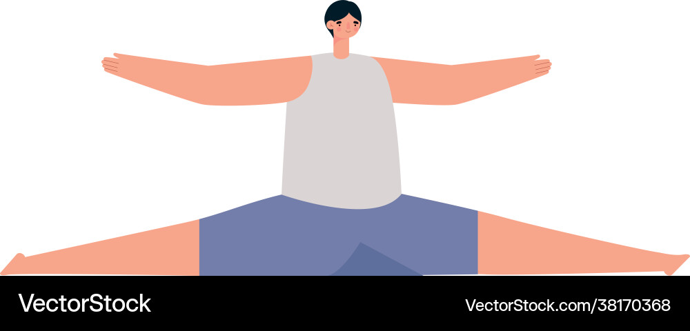 Fitness man representation Royalty Free Vector Image